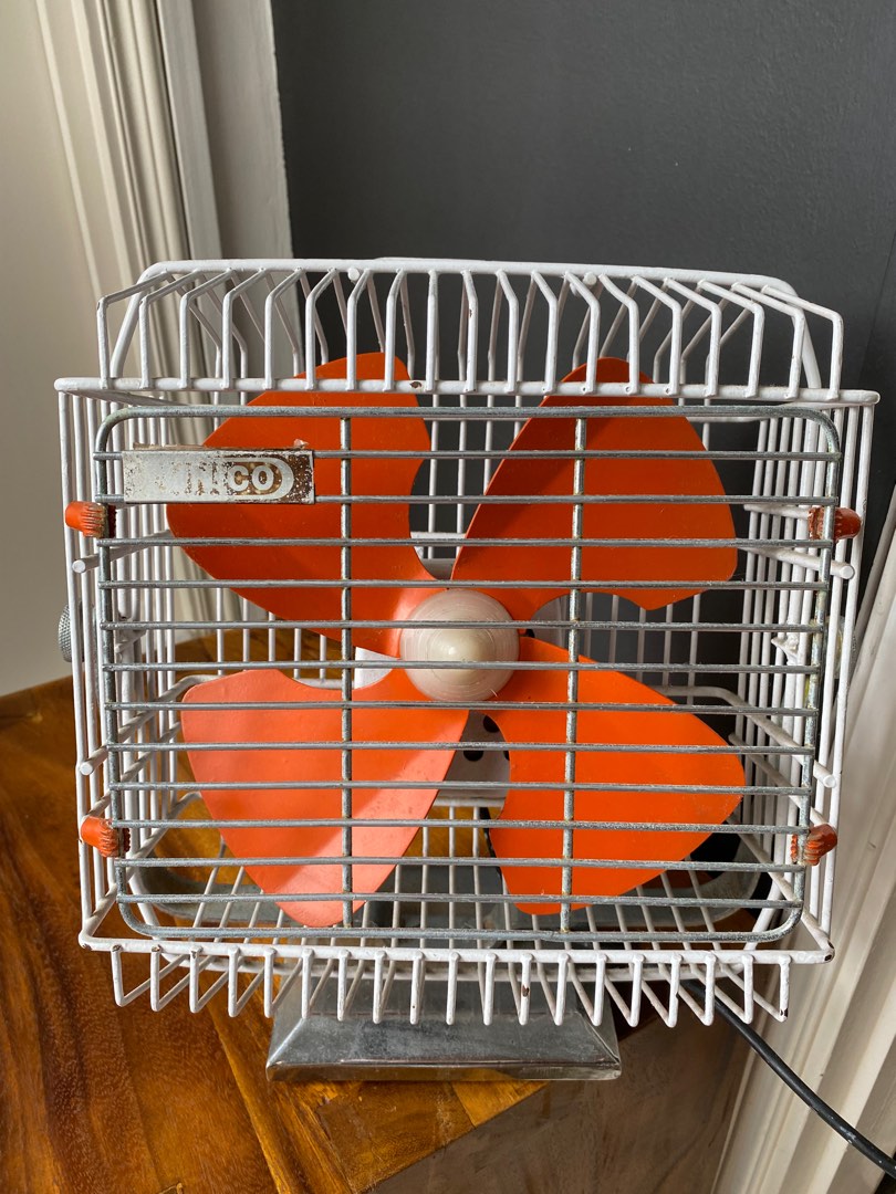 Rare vintage table/wall fan, Furniture & Home Living, Lighting & Fans ...