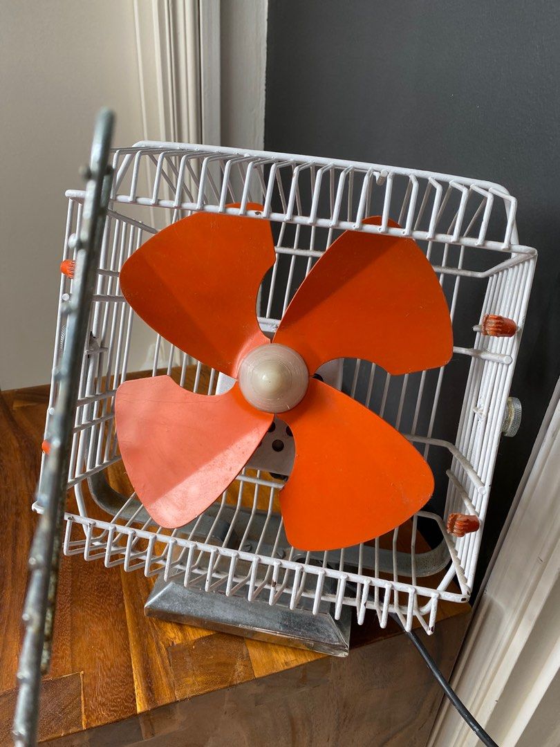 Rare vintage table/wall fan, Furniture & Home Living, Lighting & Fans ...