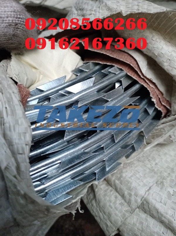 RAZOR WIRE 400MM LOOP 9.5KG X 12M on Carousell