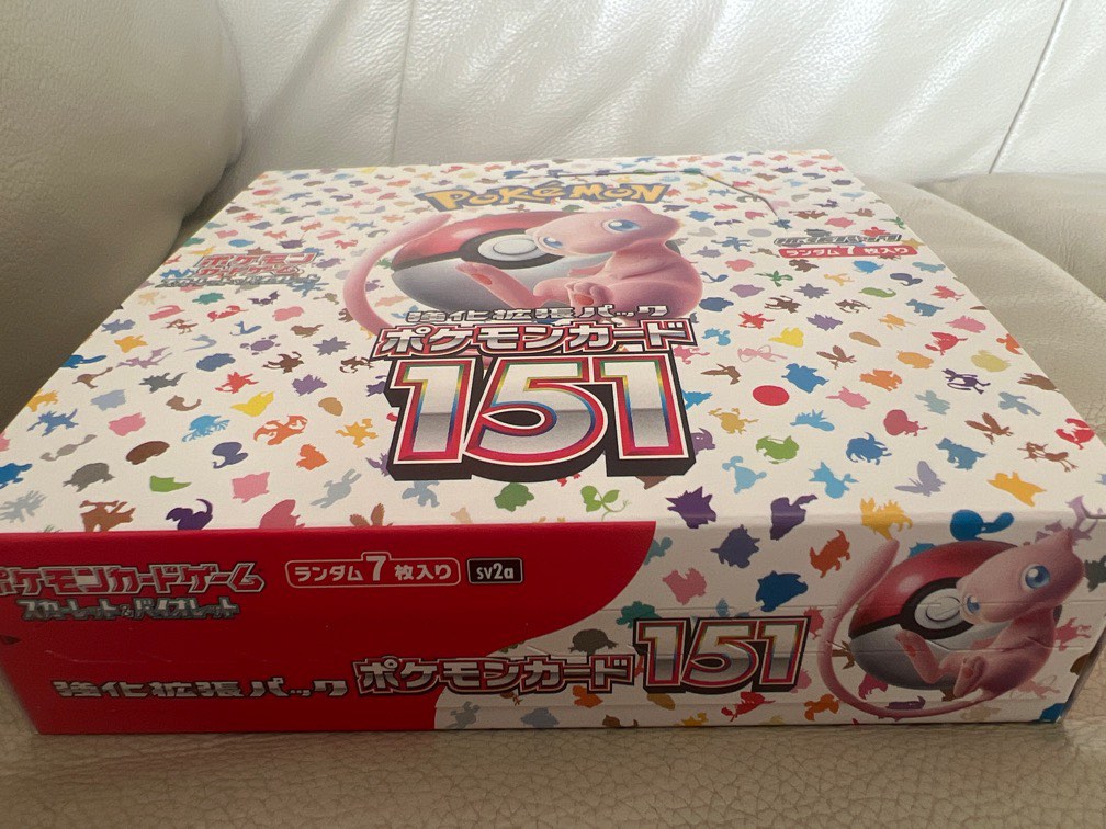 ARRIVED! READY STOCK! Pokemon 151 booster, Hobbies & Toys, Toys & Games ...