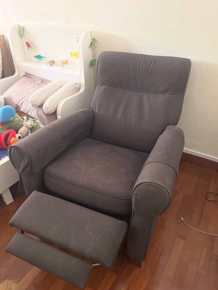 IKEA Muren Recliner Chair, Furniture & Home Living, Furniture, Chairs ...