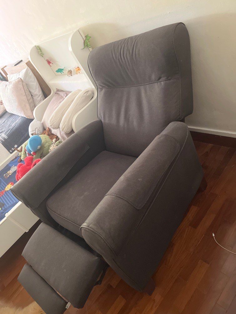 IKEA Muren Recliner Chair, Furniture & Home Living, Furniture, Chairs ...