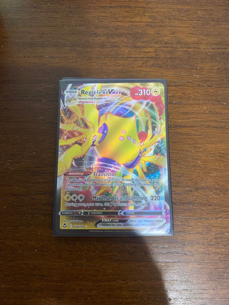 Regieleki Vmax, Hobbies & Toys, Toys & Games on Carousell