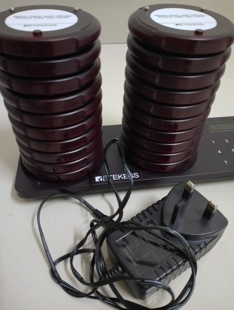 Restaurant buzzer retekess 20pcs, Services, Electronics & Gadget ...