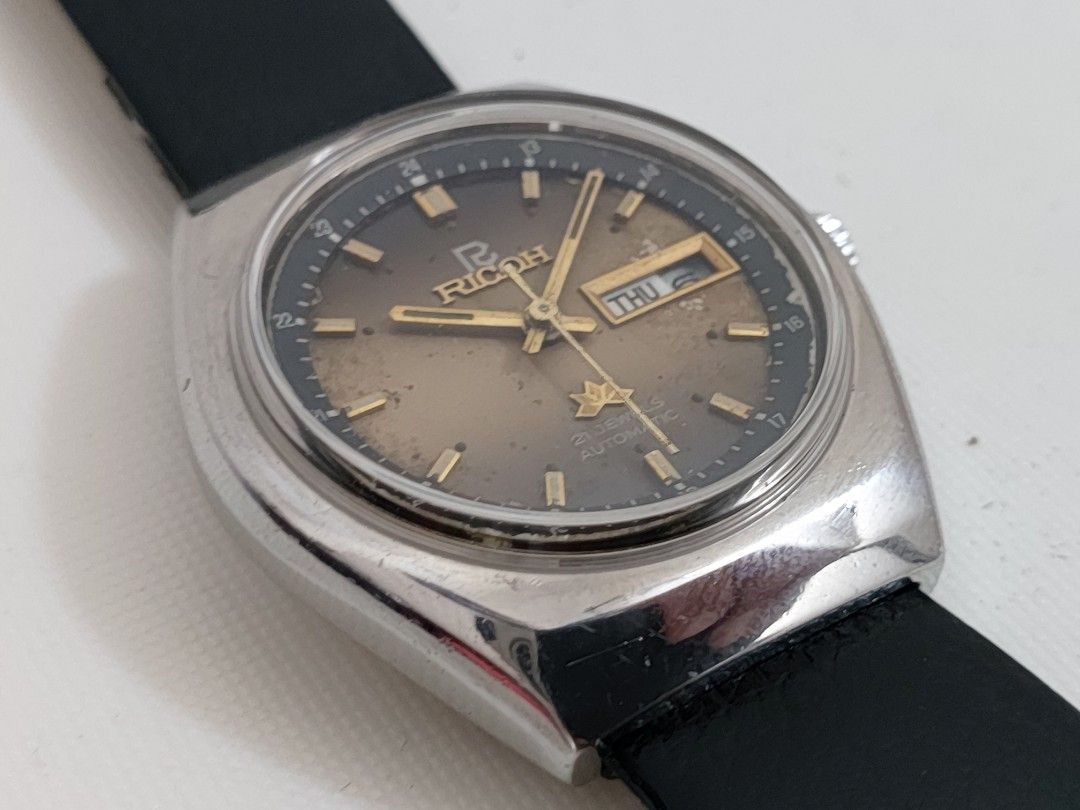 Ricoh automatic watch, Men's Fashion, Watches & Accessories, Watches on ...