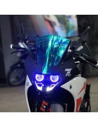 Ring light for motorcycles red colour, Motorcycles, Motorcycle ...