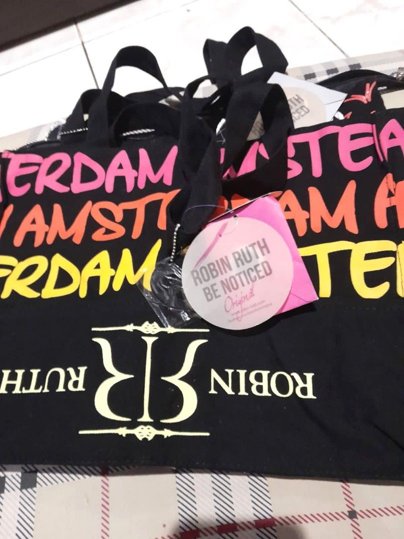 Robin Ruth Tote Bags Amsterdam, Italy,Japan ASLI DARI LUAR NEGERI ...