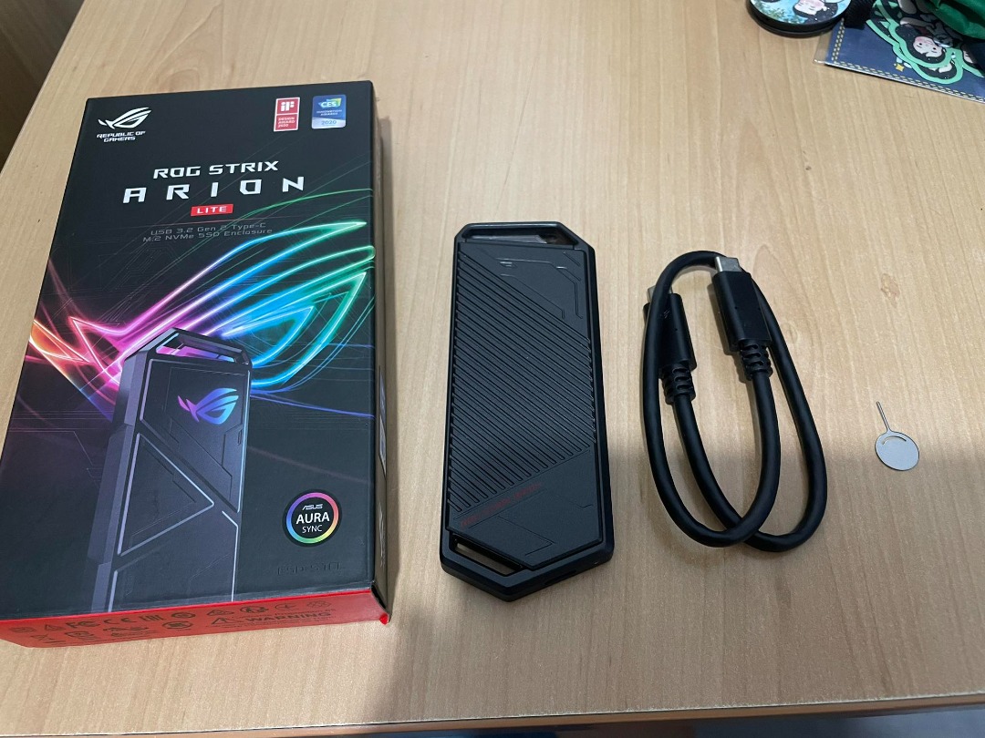 ROG Strix Arion Lite SSD Enclosure, Computers & Tech, Desktops on Carousell