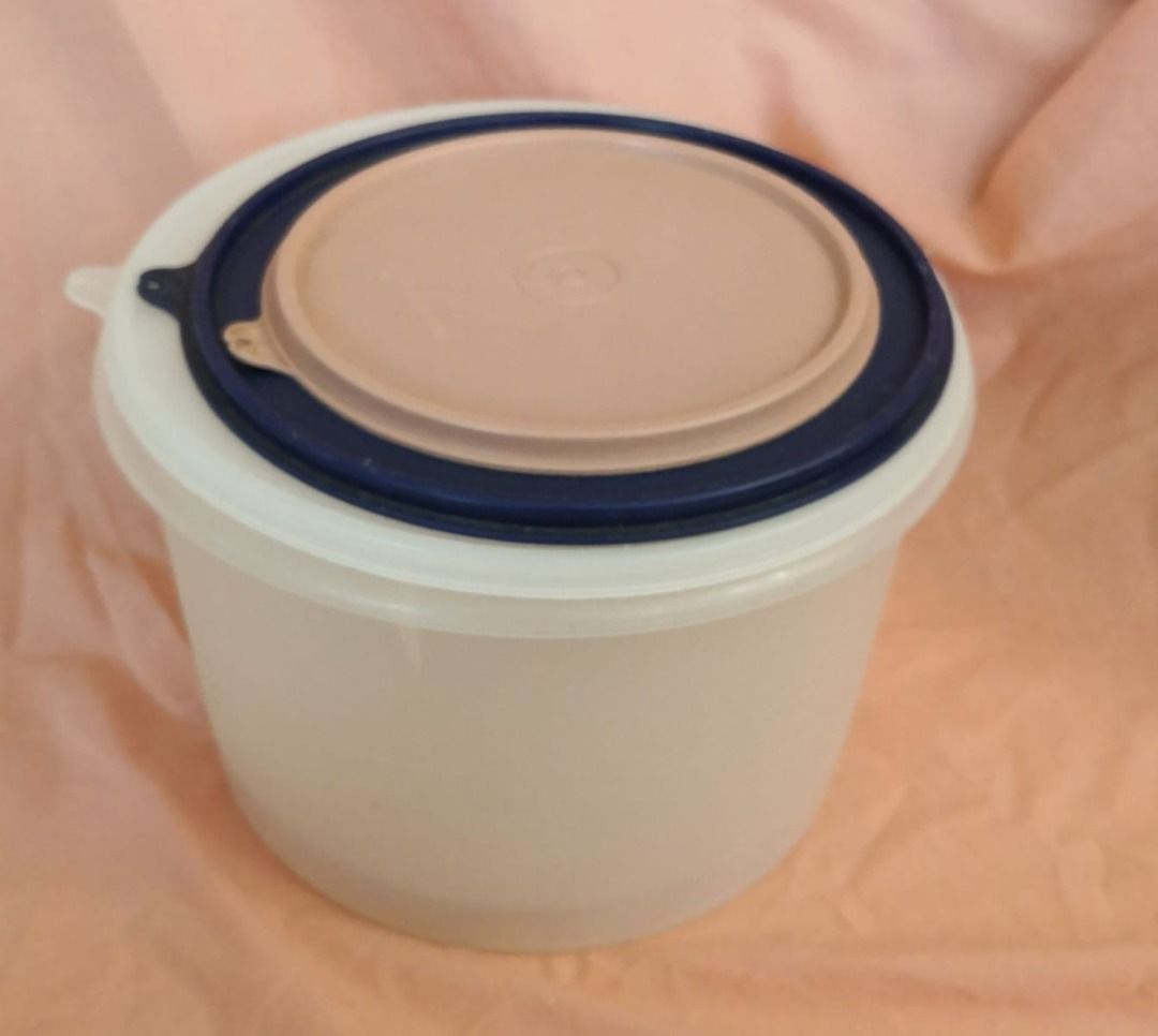 Round Tupperware Containers - 3-in-1, Furniture & Home Living ...