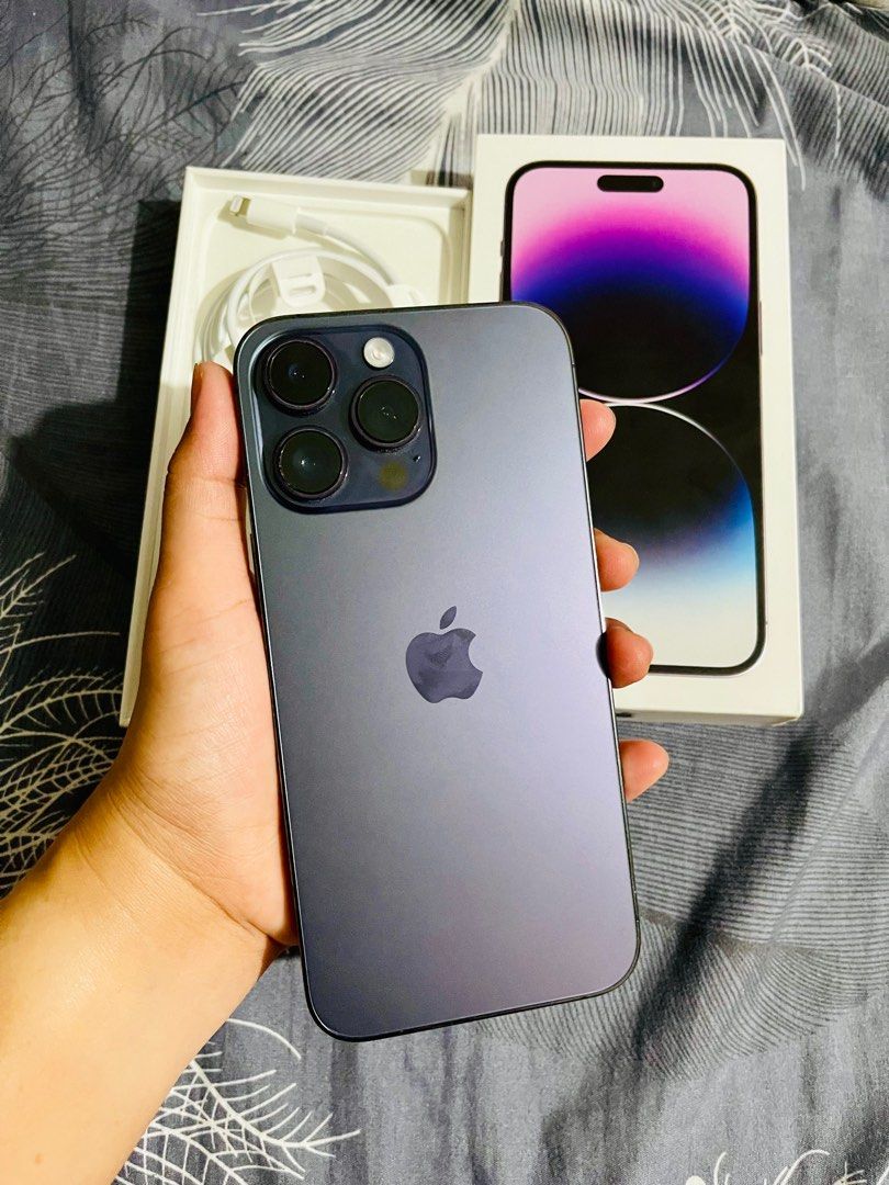 Sale or Swap Iphone 14 pro max 128gb factory unlocked Deep purple NTC, Mobile Phones & Gadgets ...