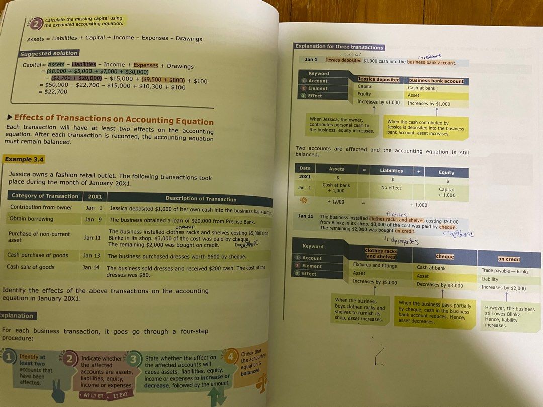 Secondary Principle of Accounts Textbook & Workbook, Hobbies & Toys ...