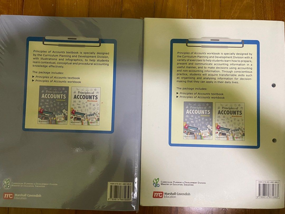 Secondary Principle of Accounts Textbook & Workbook, Hobbies & Toys ...