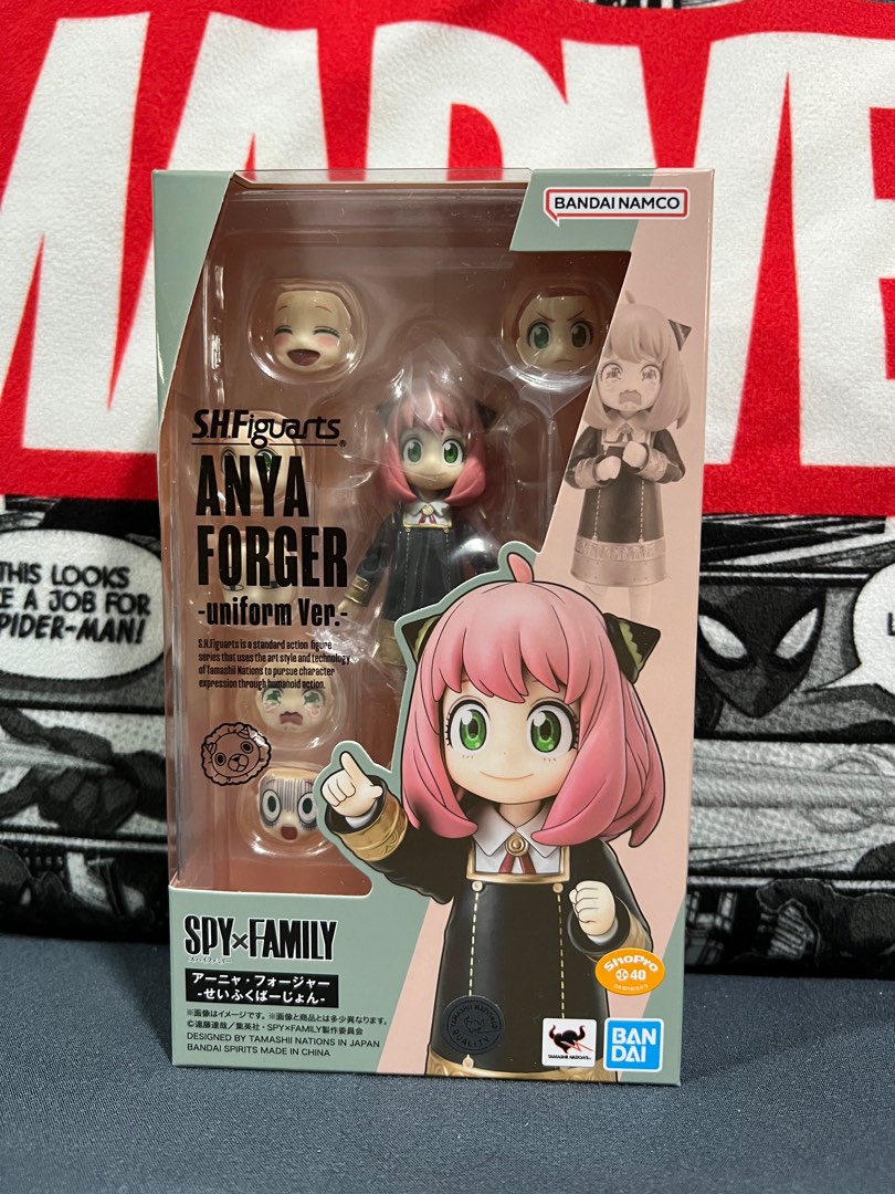 SHF Figuarts Anya Forger Spy X Family, Hobbies & Toys, Toys & Games on ...