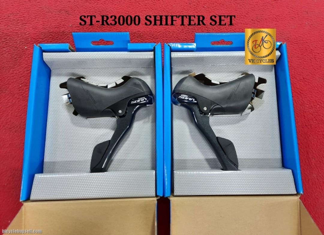 SHIMANO SORA ST-R3000 SHIFTER Set 2x9 Speed R3000 Shifter set Dual ...
