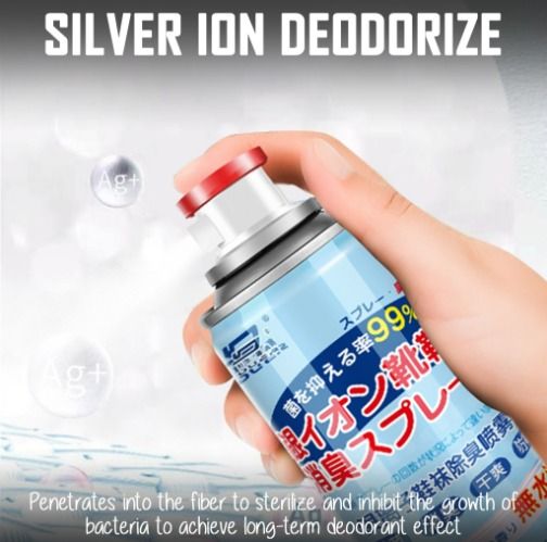 Shoe Deodorant Freshener Spray 360ml - Japan Ag Foot Smell Deodorizer ...