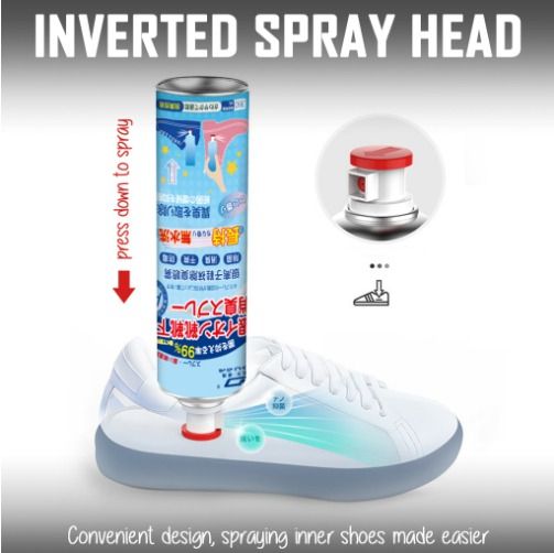 Shoe Deodorant Freshener Spray 360ml - Japan Ag Foot Smell Deodorizer ...