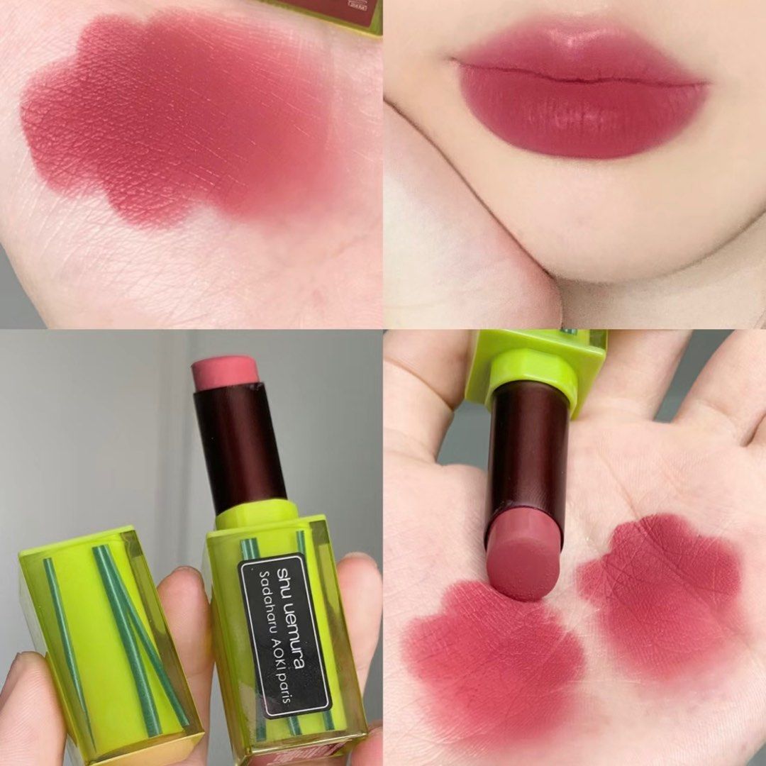 Shu Uemura x Sadaharu Aoki paris Rouge Unlimited Matte Lipstick - M BG ...