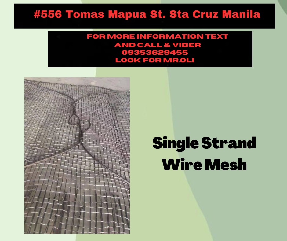 Single Strand Wire Mesh, Commercial & Industrial, Construction Tools ...