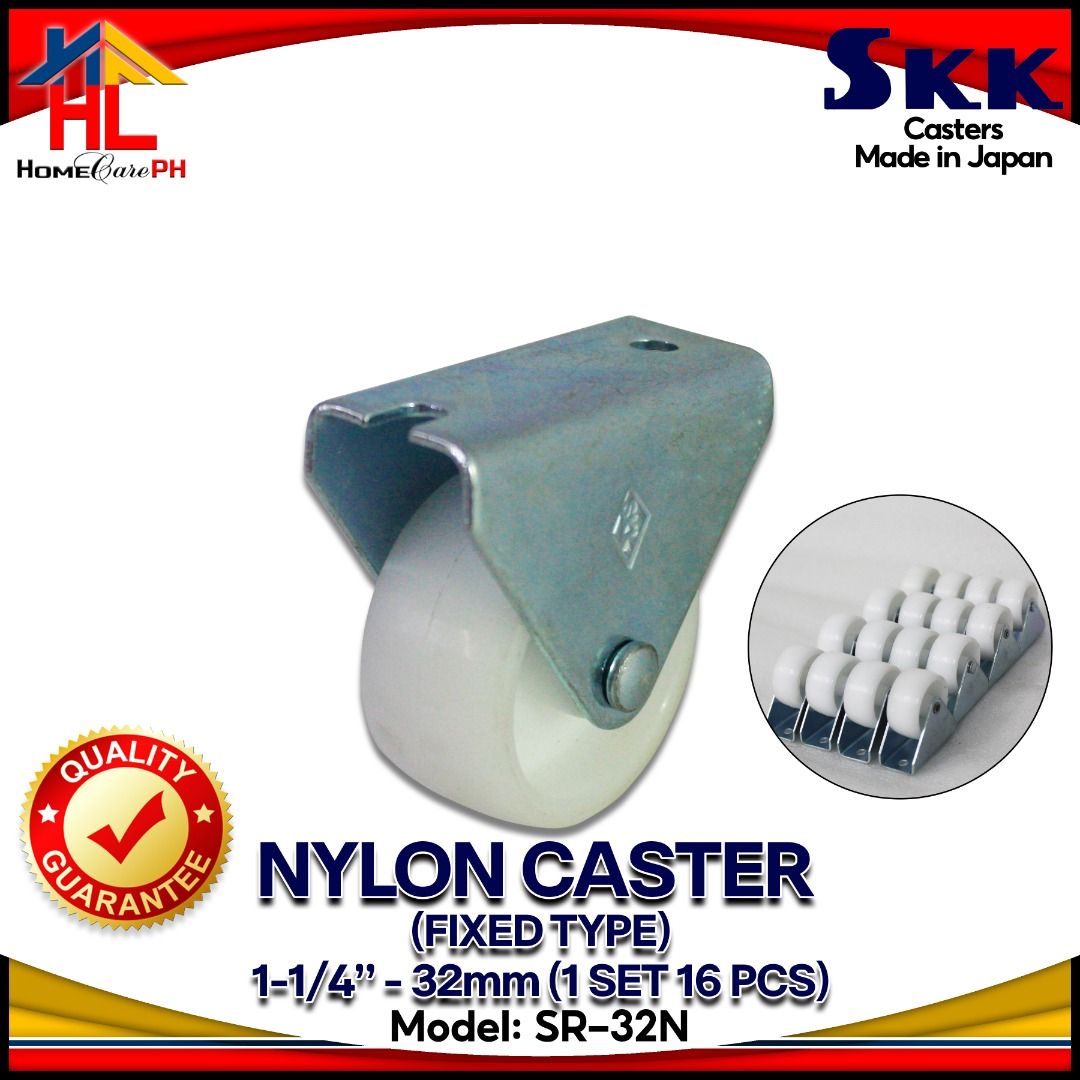 SKK Nylon Wheel Caster (Fixed Type), Commercial & Industrial ...