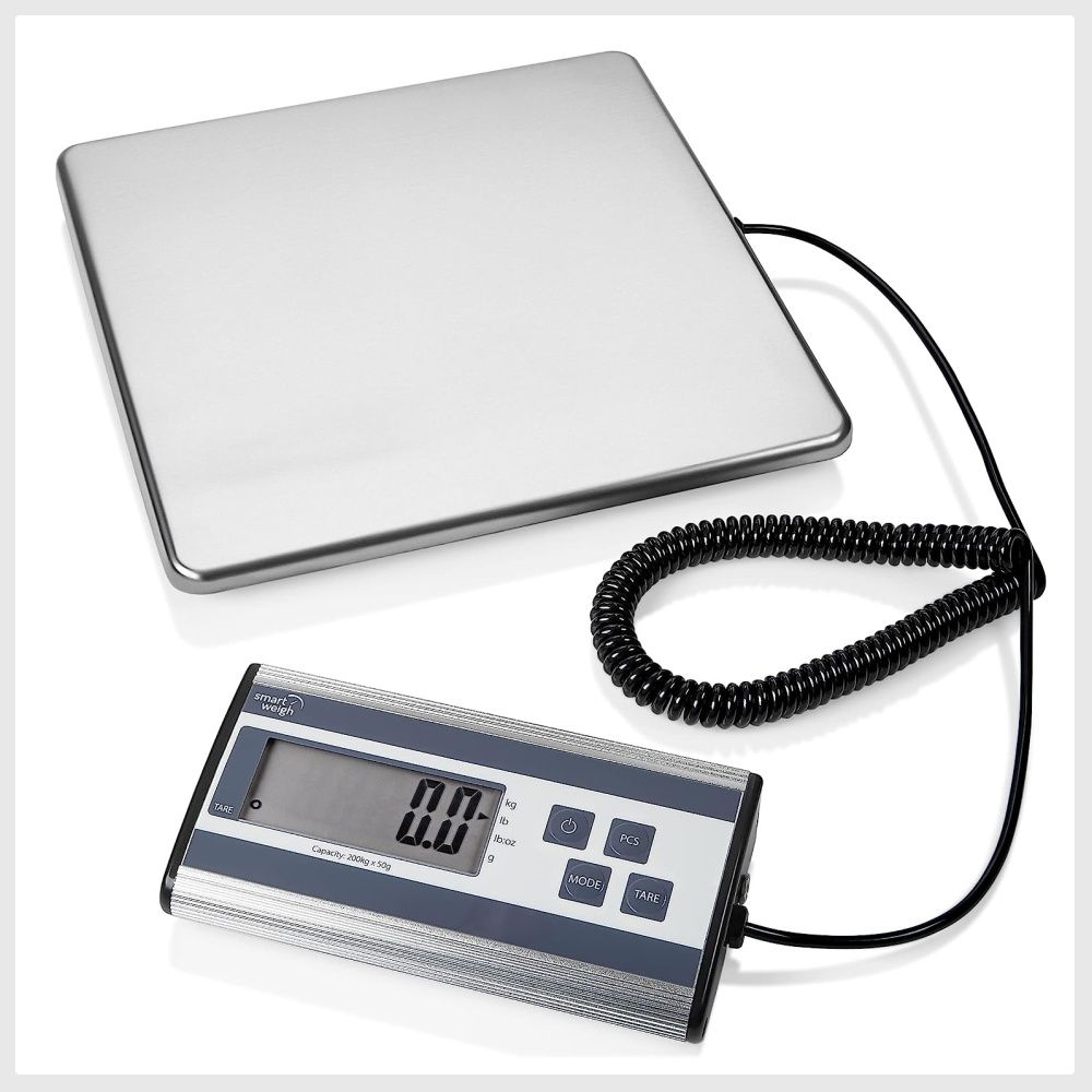 Smart Weigh 440lbs x 6 oz. Digital Heavy Duty Shipping and Postal Scale ...