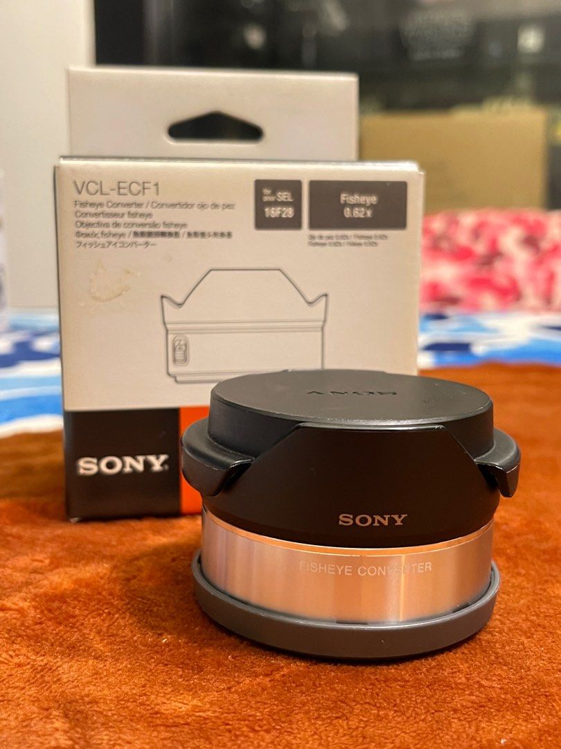 SONY Fisheye Converter VCL-ECF 1, Photography, Lens & Kits on Carousell