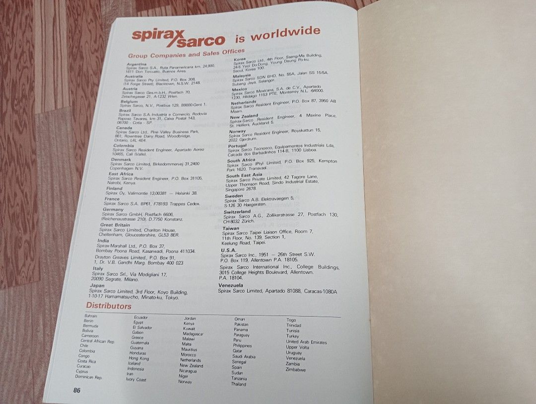 Spirax sarco, Hobbies & Toys, Books & Magazines, Magazines on Carousell