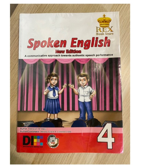 Spoken English New Edition Grade 4 (Used School Books), Hobbies & Toys ...