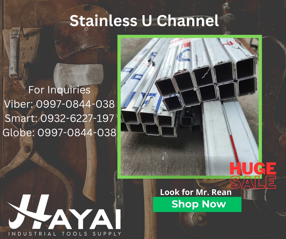 Stainless U Channel, Commercial & Industrial, Industrial Equipment on ...