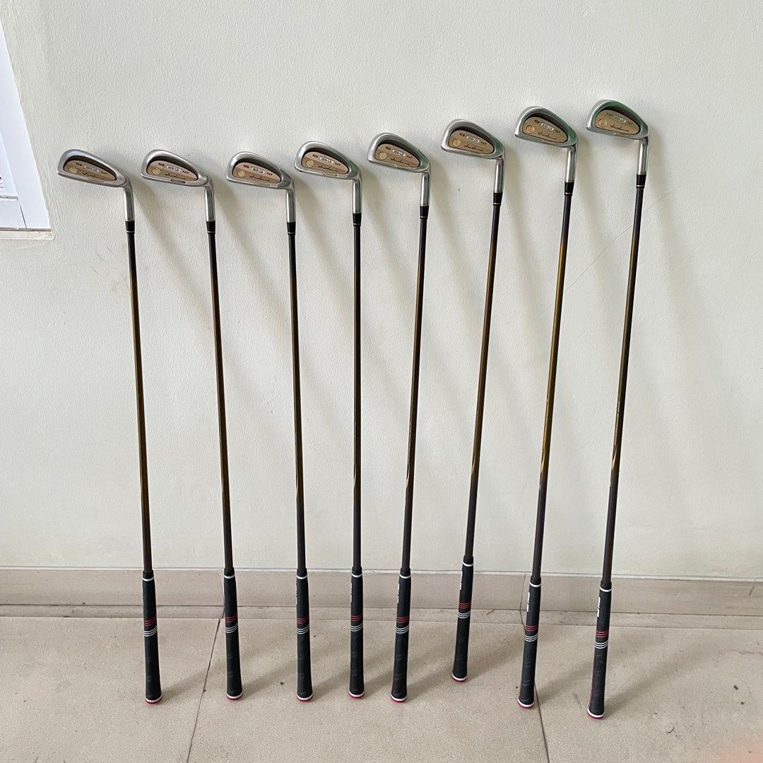 Stick Stik Golf Iron Set Honma Big-LB H&F Gold 5 Star on Carousell