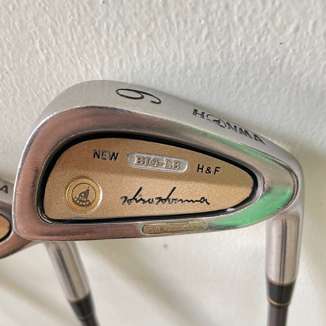 Stick Stik Golf Iron Set Honma Big-LB H&F Gold 5 Star on Carousell