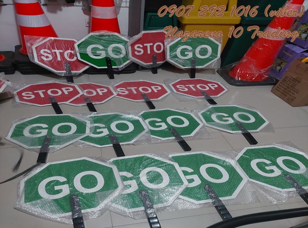 Stop & Go grip signage 18, Commercial & Industrial, Construction ...