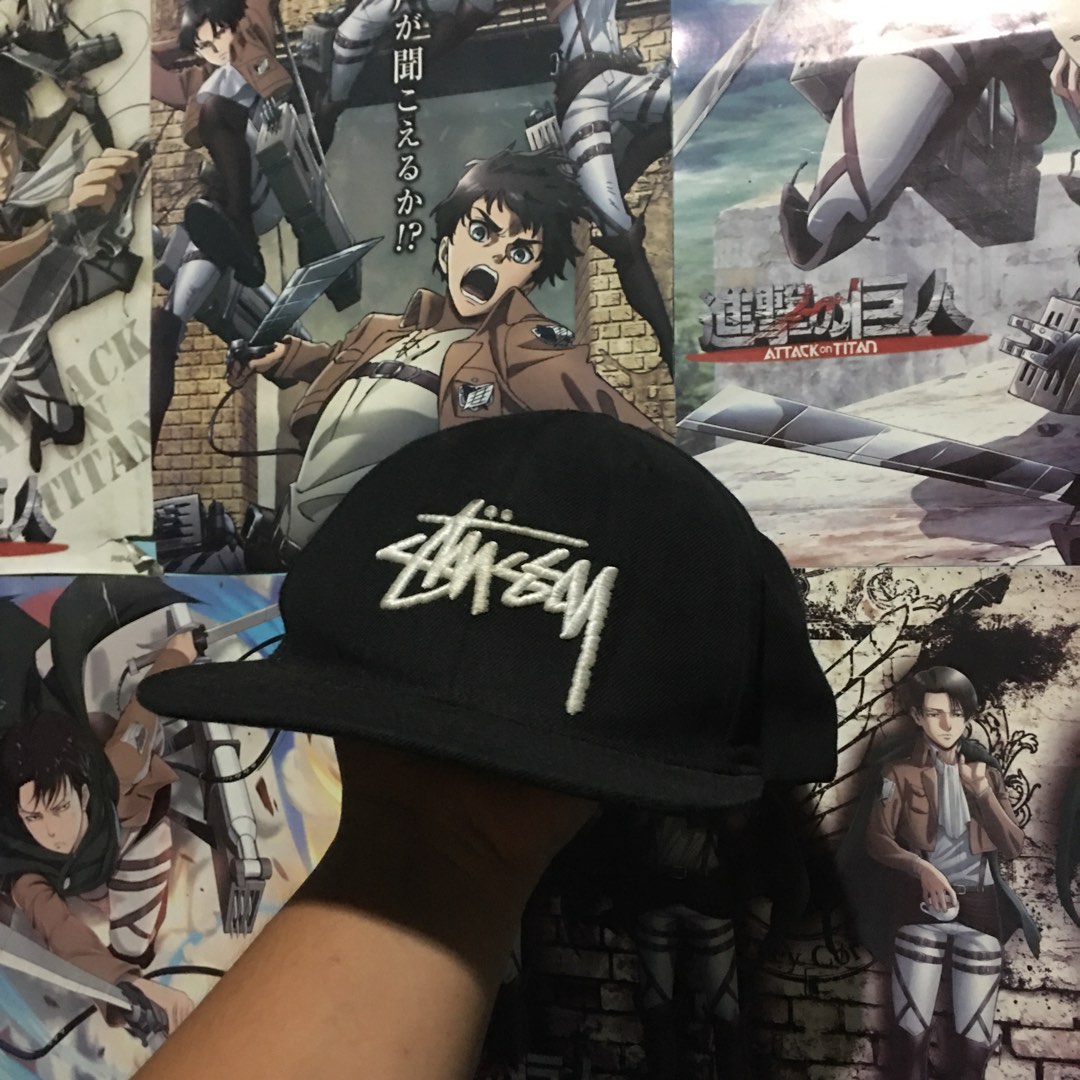 Stussy spell out cap on Carousell