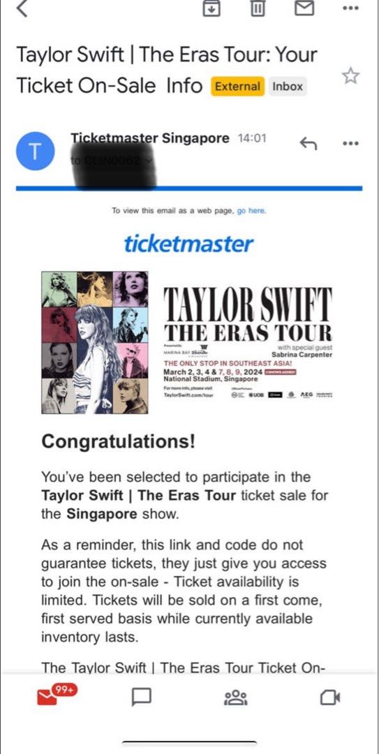 Taylor Swift Purchase Code, Hobbies & Toys, Collectibles & Memorabilia ...
