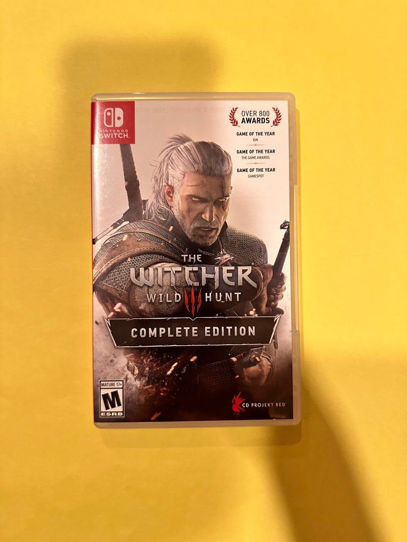 The Witcher Nintendo Switch game, Video Gaming, Video Games, Nintendo ...
