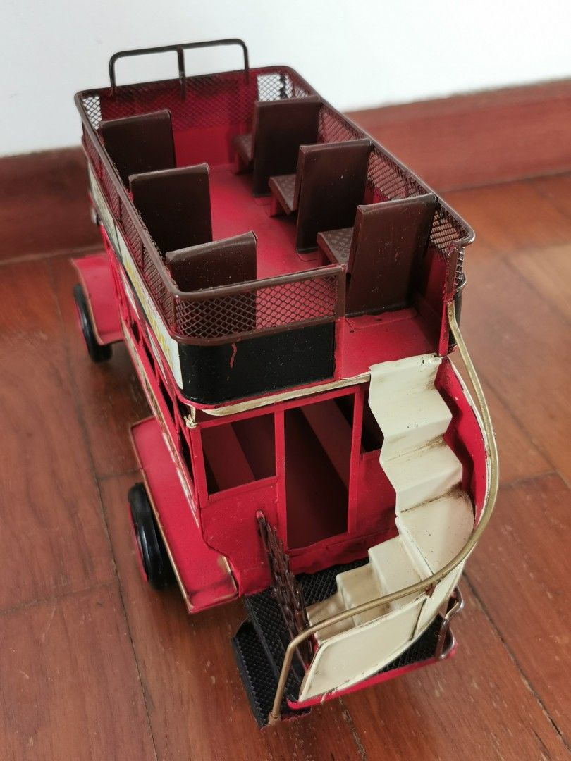 Tin Vintage Bus Model, Hobbies & Toys, Memorabilia & Collectibles ...