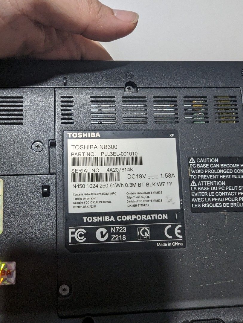 Toshiba mini laptop, Computers & Tech, Laptops & Notebooks on Carousell