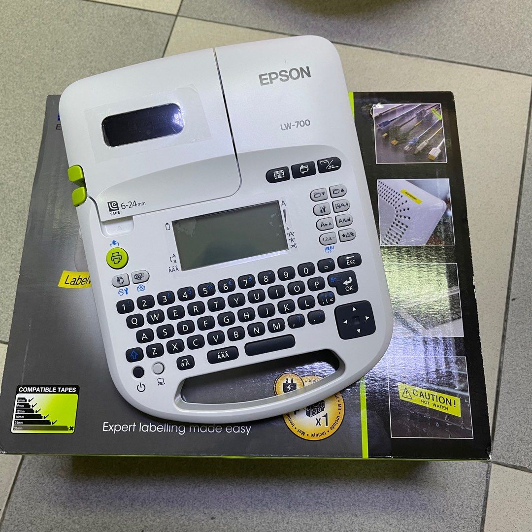 TP-EPSON LabelWorks Label Printer LW-700, Computers & Tech, Printers ...