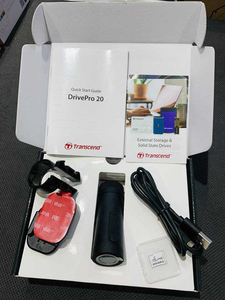 Transcend DrivePro 20 Dashcam 32GB TS-DP20A-32G, Photography, Video Cameras on Carousell