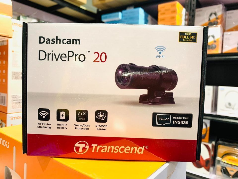 Transcend DrivePro 20 Dashcam 32GB TS-DP20A-32G, Photography, Video Cameras on Carousell