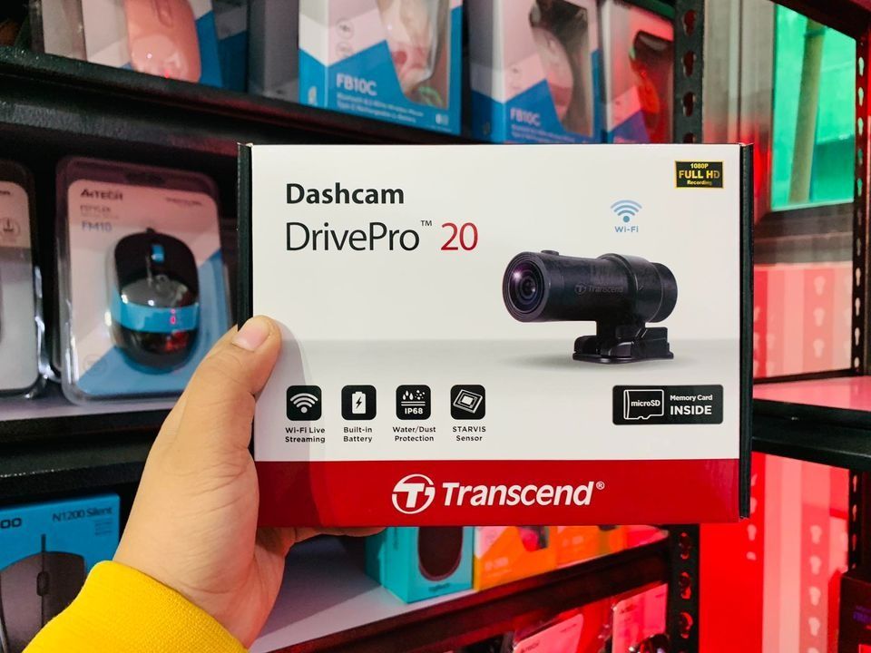 Transcend DrivePro 20 Dashcam 32GB TS-DP20A-32G, Photography, Video Cameras on Carousell