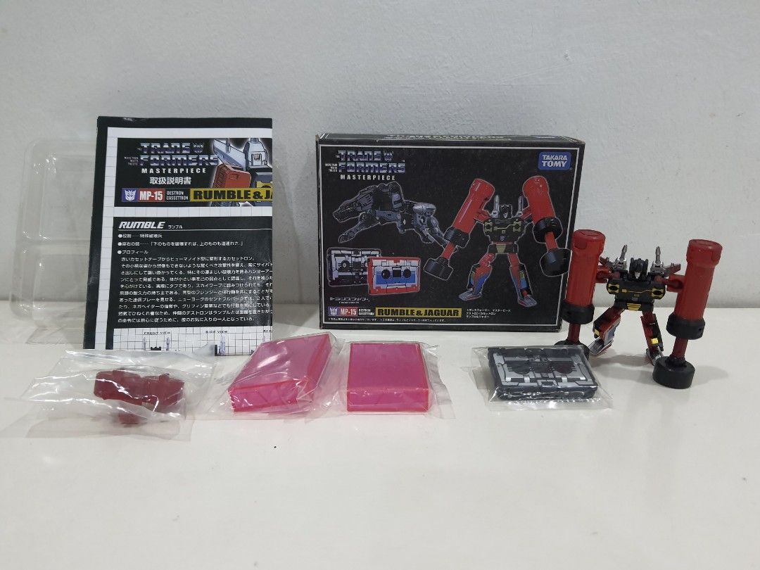 Transformers Masterpiece MP-15 Rumble & Jaguar, Hobbies & Toys, Toys ...