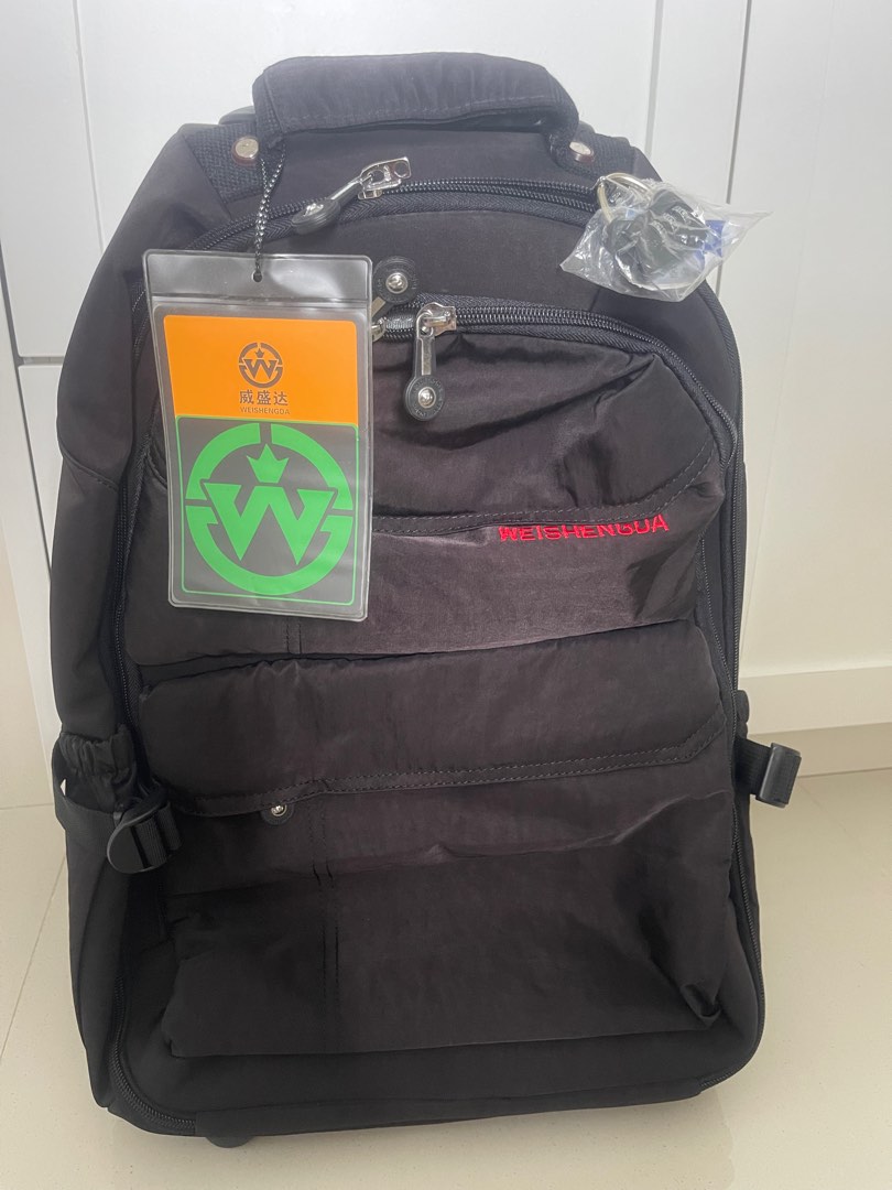 Trolley back pack, Men's Fashion, Bags, Backpacks on Carousell