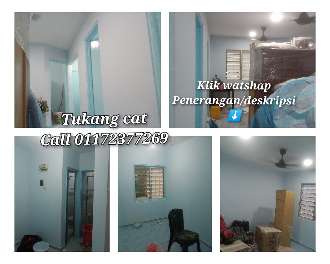 Tukang cat rumah ppr kerinchi,taman bukit angkasa,Bangsar,petaling jaya ...