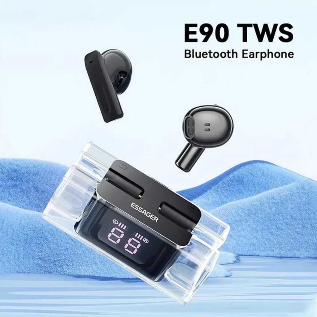 TWS E90 Wireless Earbuds, Bluetooth with ENC Noise Canceling ...