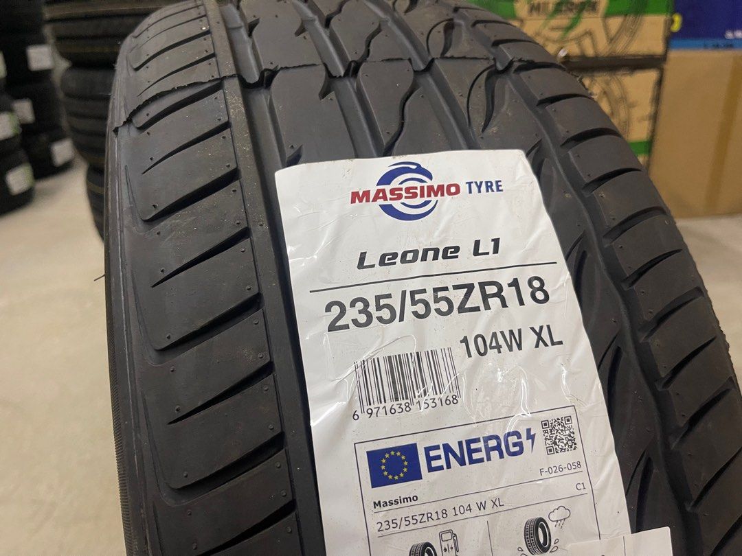 Tyre new 235 55 18 massimo Leone l1 2023 tayar baru, Auto Accessories ...