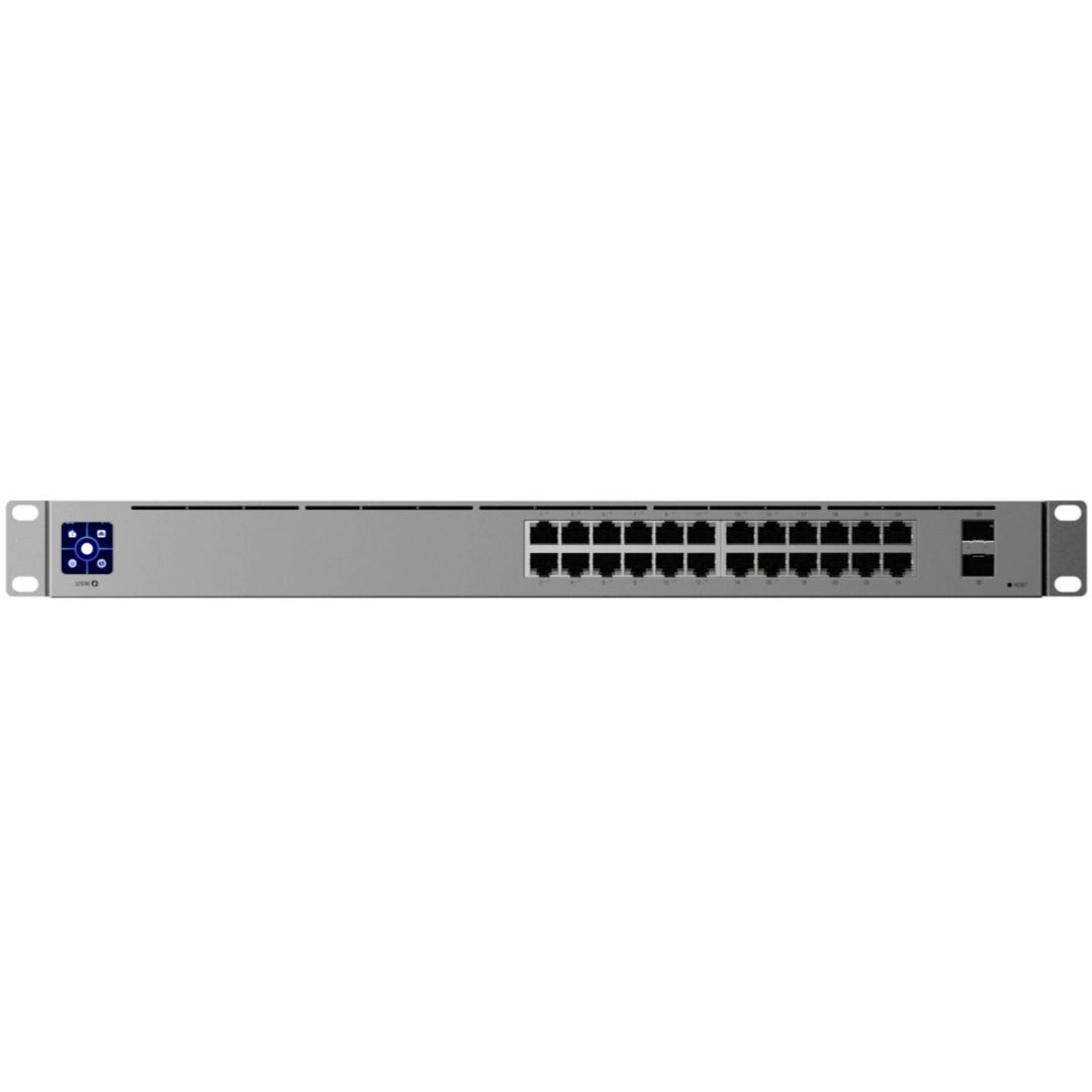 Ubiquiti UniFi USW-24 24-Port Layer 2 Managed Gigabit Managed Switch ...