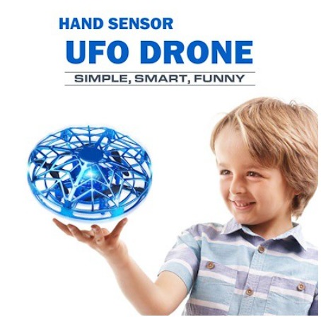 UFO Flying Toys for Kids Hand Controlled Mini Drone UFO Toy FC2507 ...