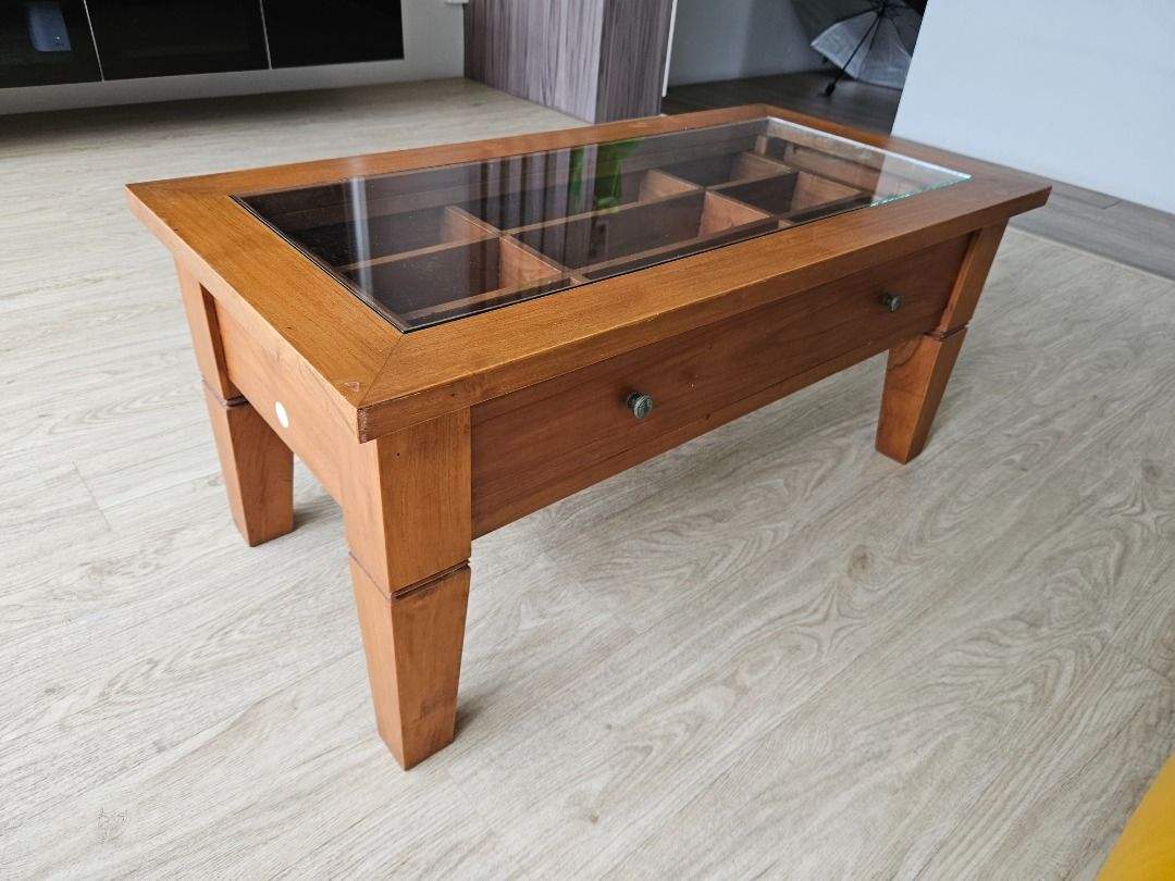 Used coffee table, Furniture & Home Living, Furniture, Tables & Sets on ...