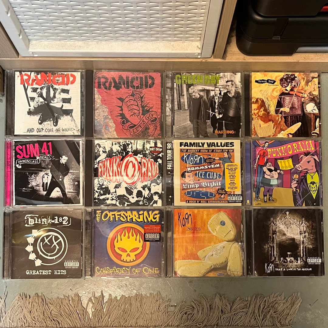 CD Various Punk / Nu Metal - Pelbagai CD Punk / Nu Metal, Hobbies ...