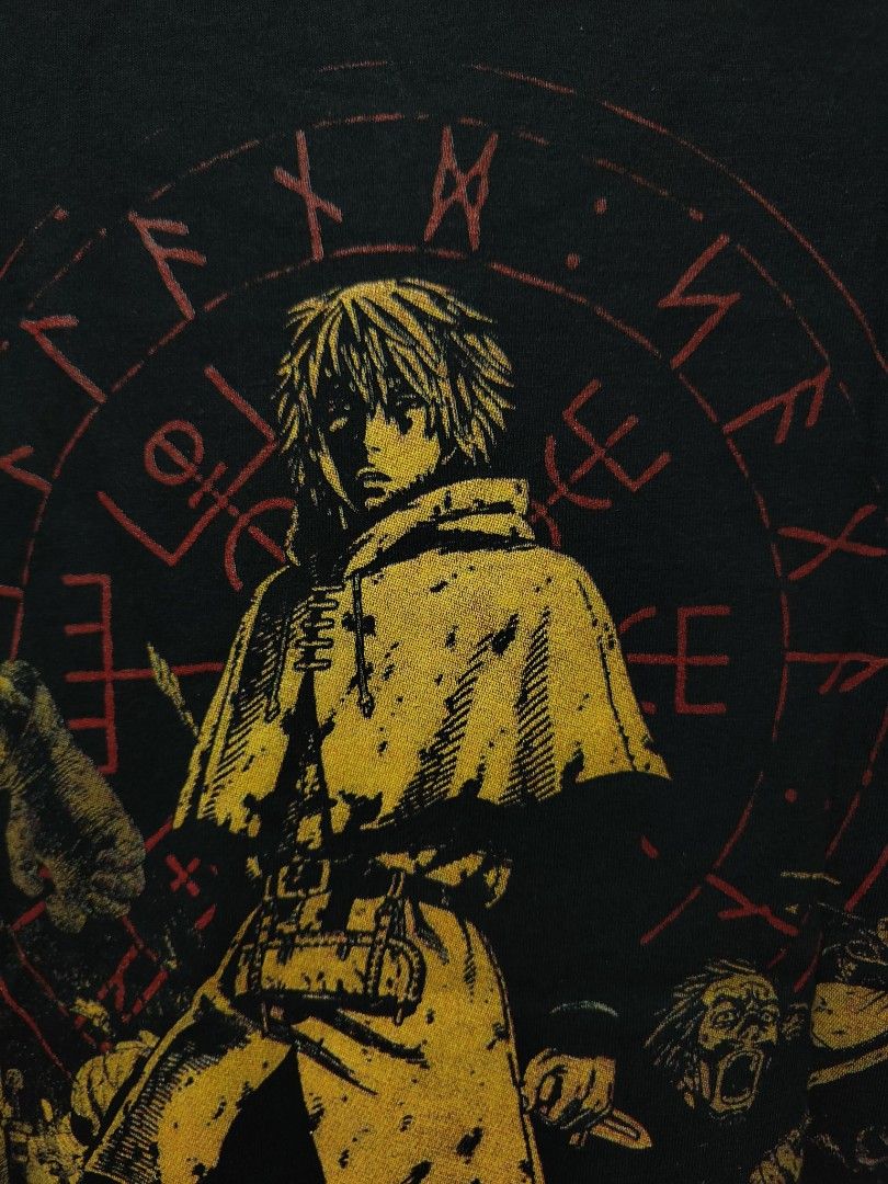 Vinland Saga Thorkell vs Thorfinn T-shirt, Men's Fashion, Tops & Sets ...